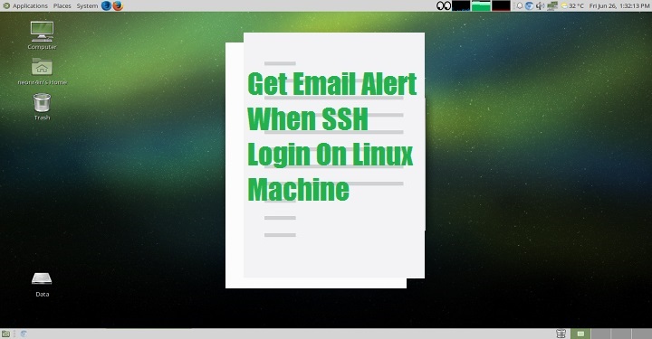 Get An Email Alert When SSH Login On Linux Machine - LookLinux Get An Email Alert When SSH Login On Linux Machine - LookLinux