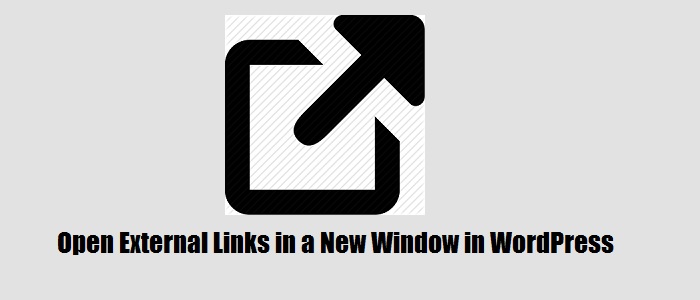 How To Open External Links In A New Window In Wordpress Looklinux