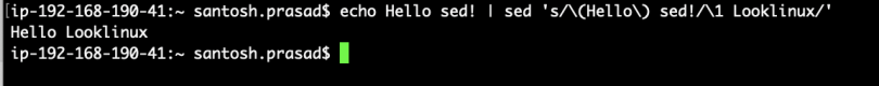 How to:- Capture Groups using Sed command - LookLinux